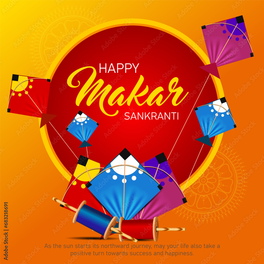 Makar Sankranti is a Hindu festival celebrating the transition of the ...