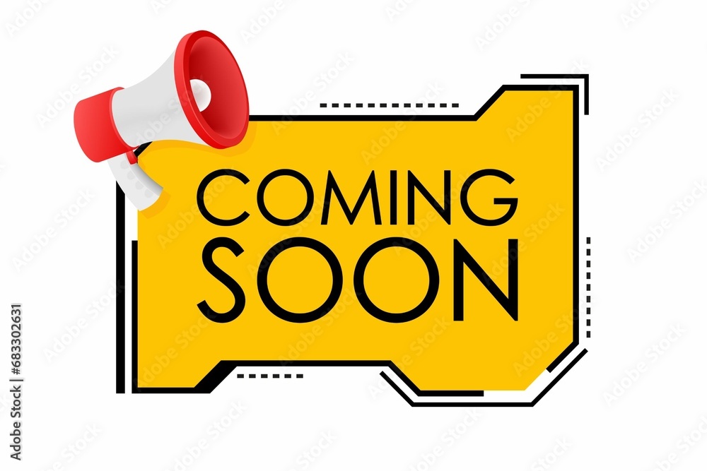 COMING SOON wallpaper and negative space you can write anything also ...