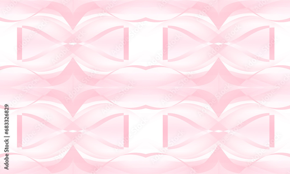 Soft light pink and white color background with curve wave pattern ...
