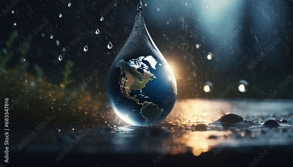 Clean water and protecting planet earth - Responsible water usage and ...