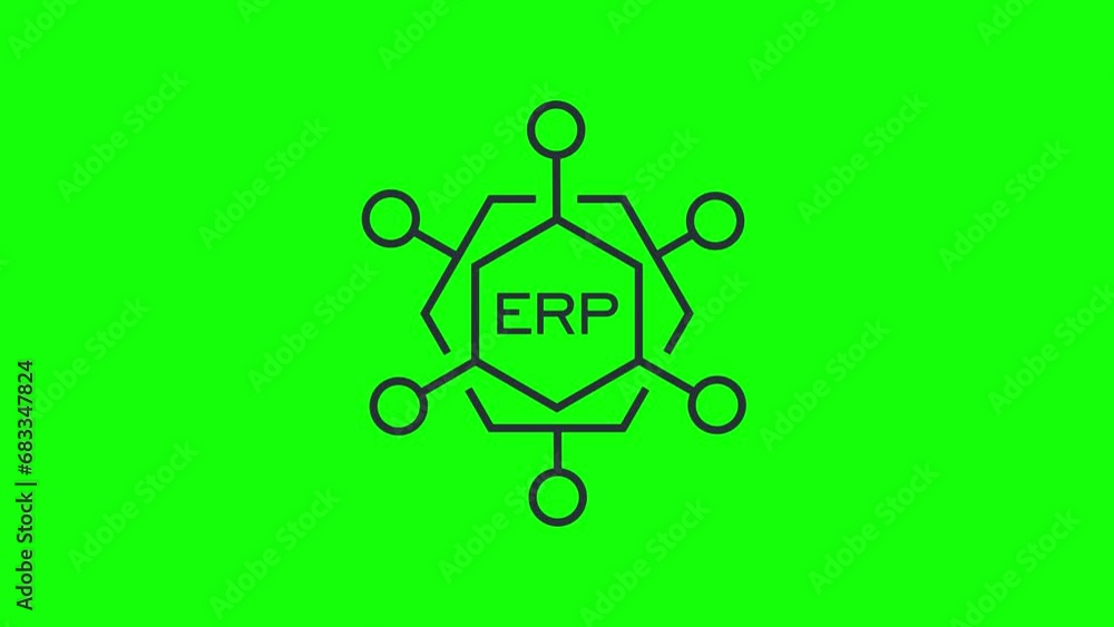 ERP system, Enterprise resource planning. Business automation and ...