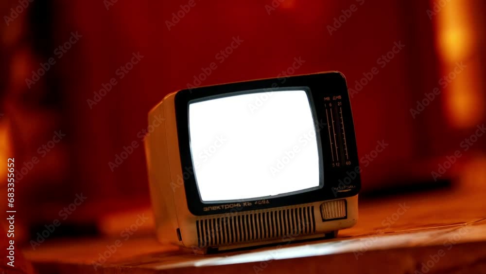 Static on a television screen, VHS noise texture, Bad or loss of signal ...