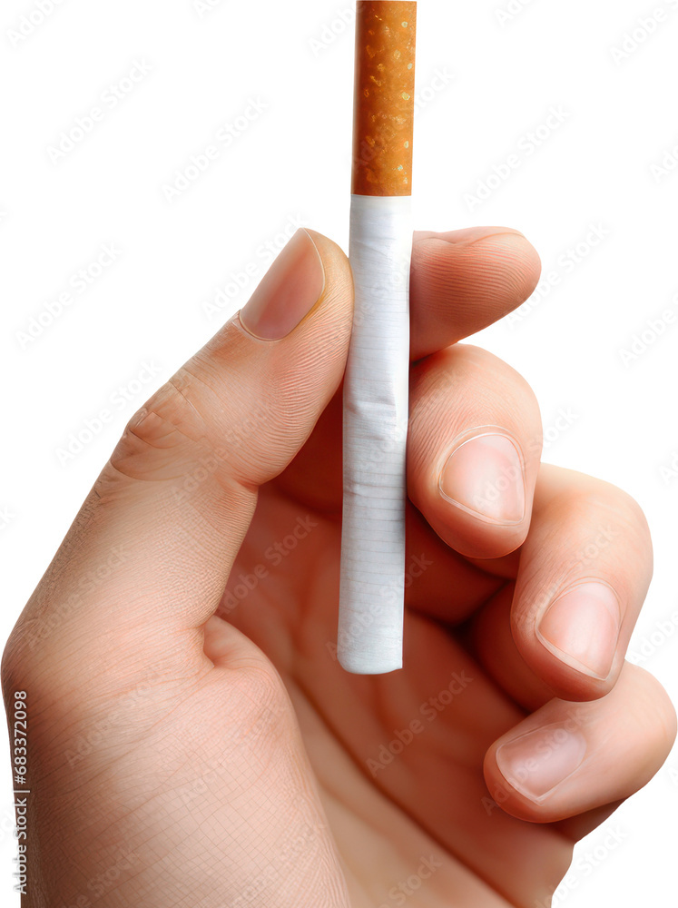 Hand holding cigarette smoking transparent background PNG clipart Stock ...