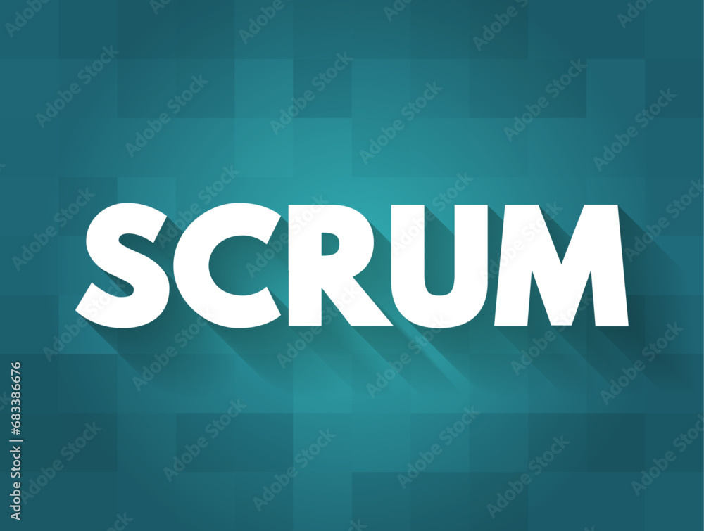 Scrum - management framework that teams use to self-organize and work ...