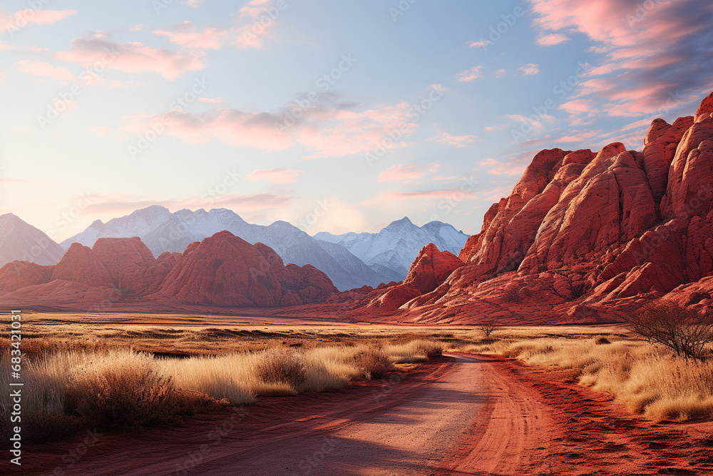 vibrant the intimate relationship between a valley and the moon ...