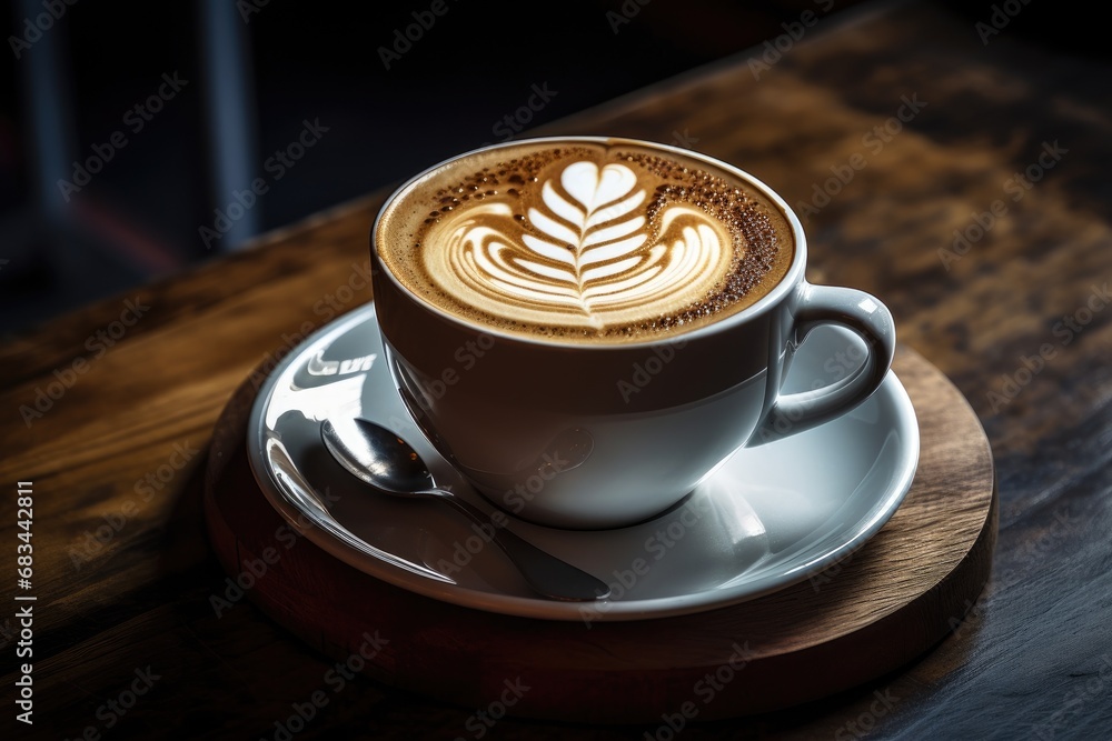 Realistic photos of coffee for display. Stock Photo | Adobe Stock