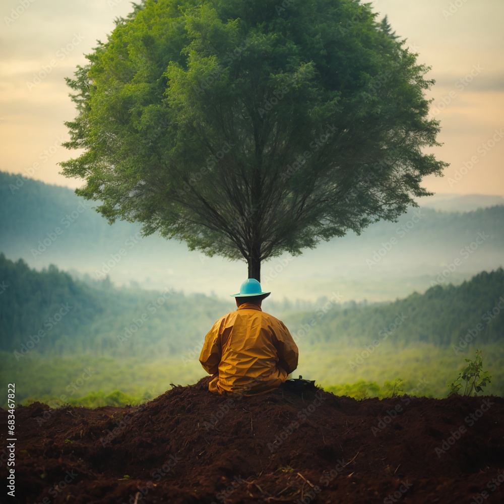 Family tree planting ceremony, Forest memorial for a loved one, Life ...