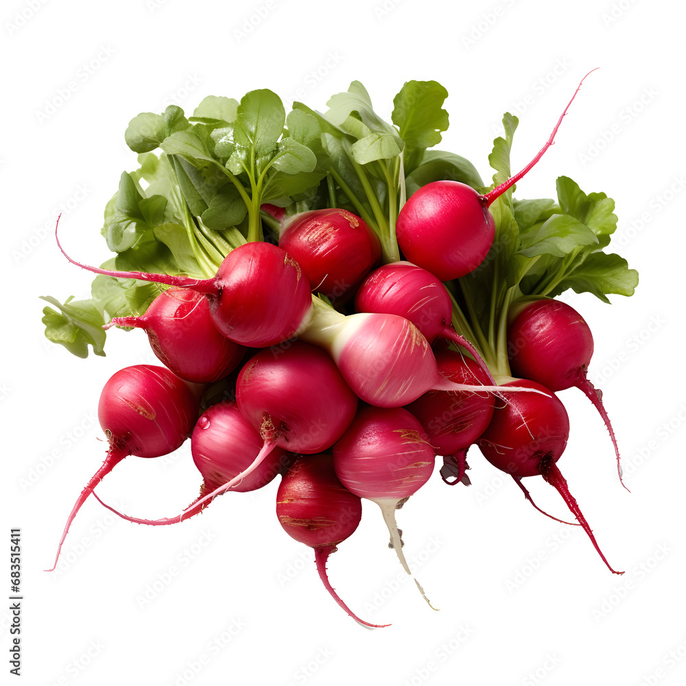 bunch of radishes png. Radish png. Red radish png. Radish flat lay ...