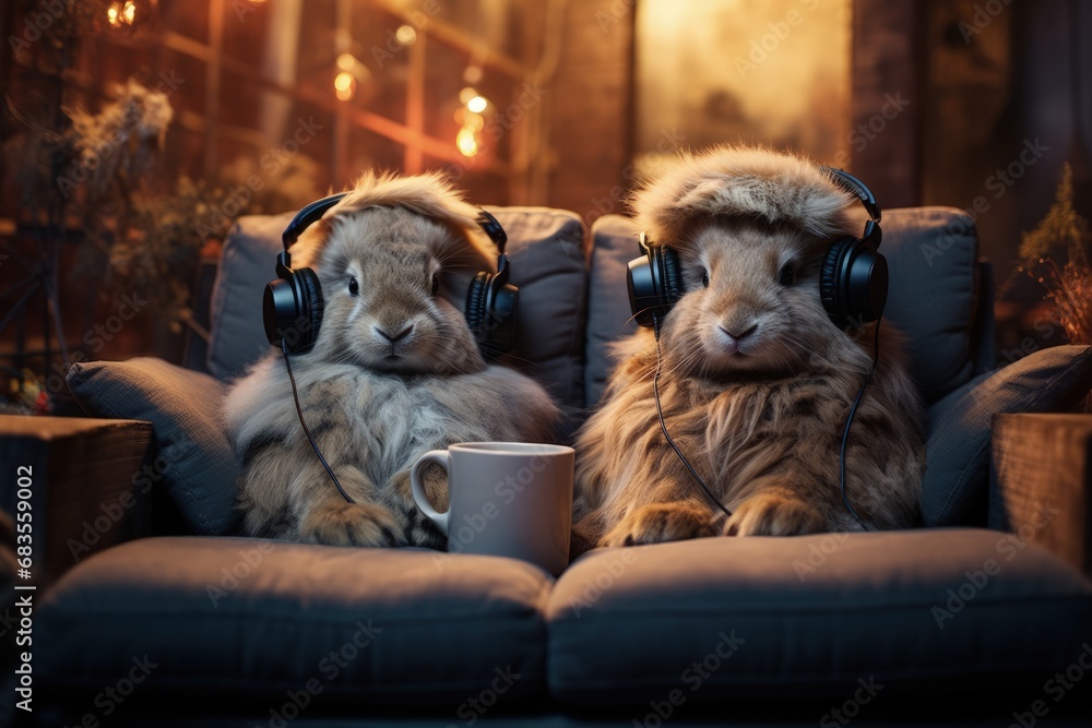 Whimsical world imagining animals in human roles playful ...