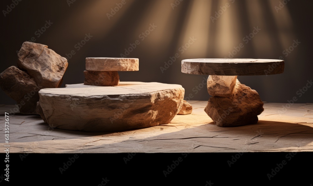 Explore the Mastery of Realism in this Intricate Stone Table Setup ...