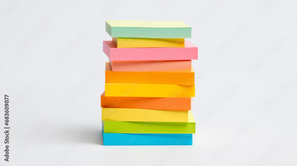 note, sticky, paper, blank, adhesive, white, vector, board, background ...