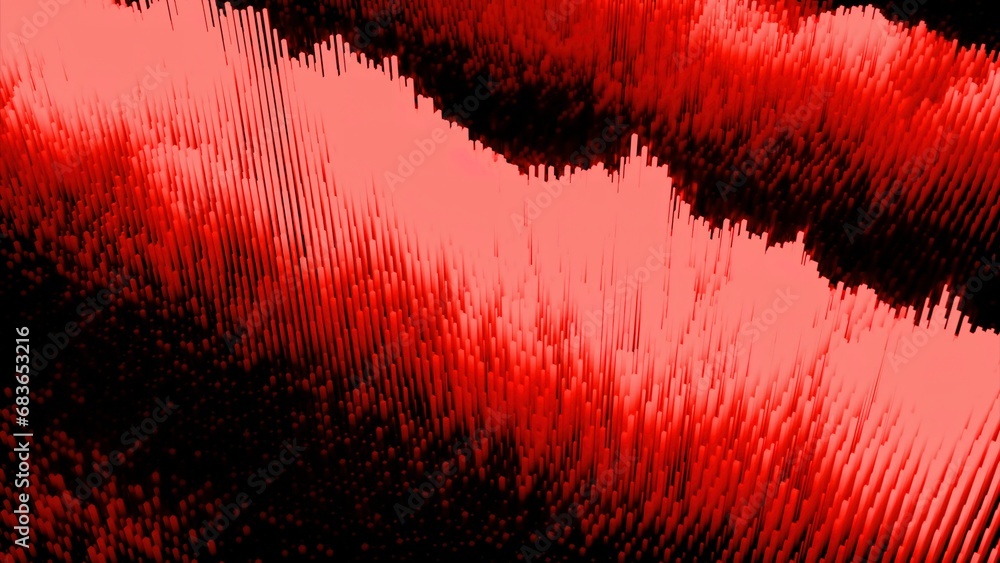 Cyber texture with moving waves. Design. Moving waves on surface of ...