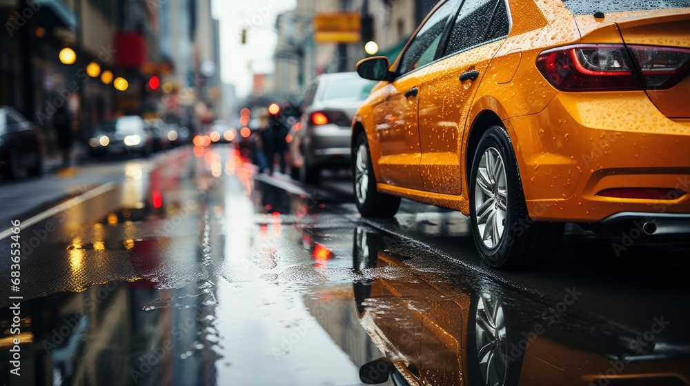 Raindrops On Side Mirror Car Raining, Wallpaper Pictures, Background Hd ...