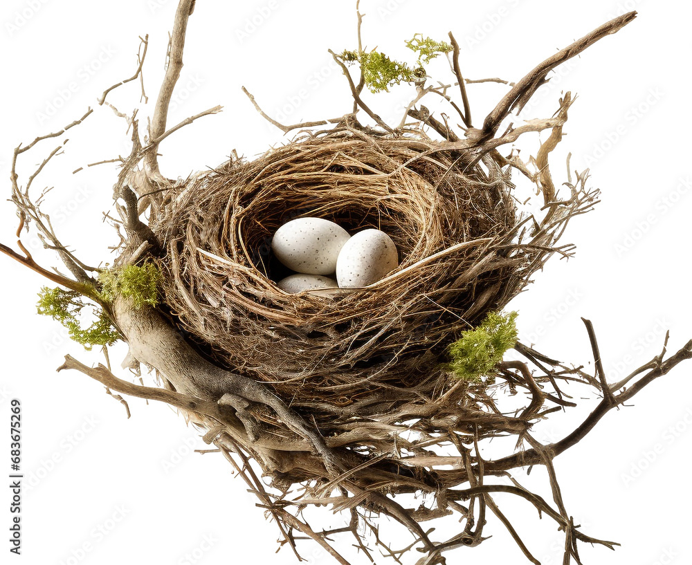Bird nest png straw nest png birds nest png nest in tree branch png ...