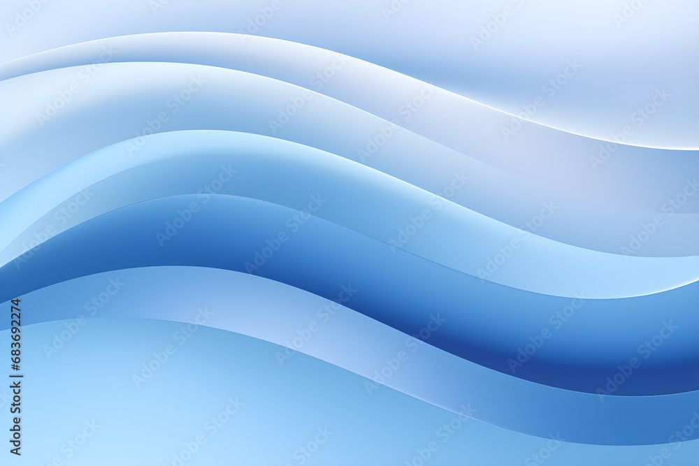 Abstract Blue and light blue gradient background, Blue wave background ...