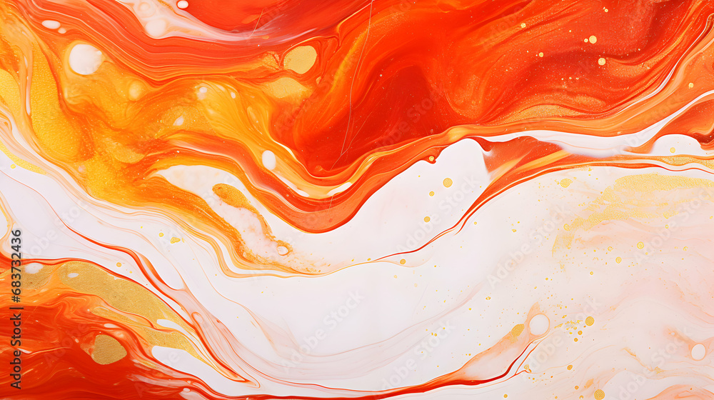 Abstract marbling marble oil acrylic paint background illustration art ...