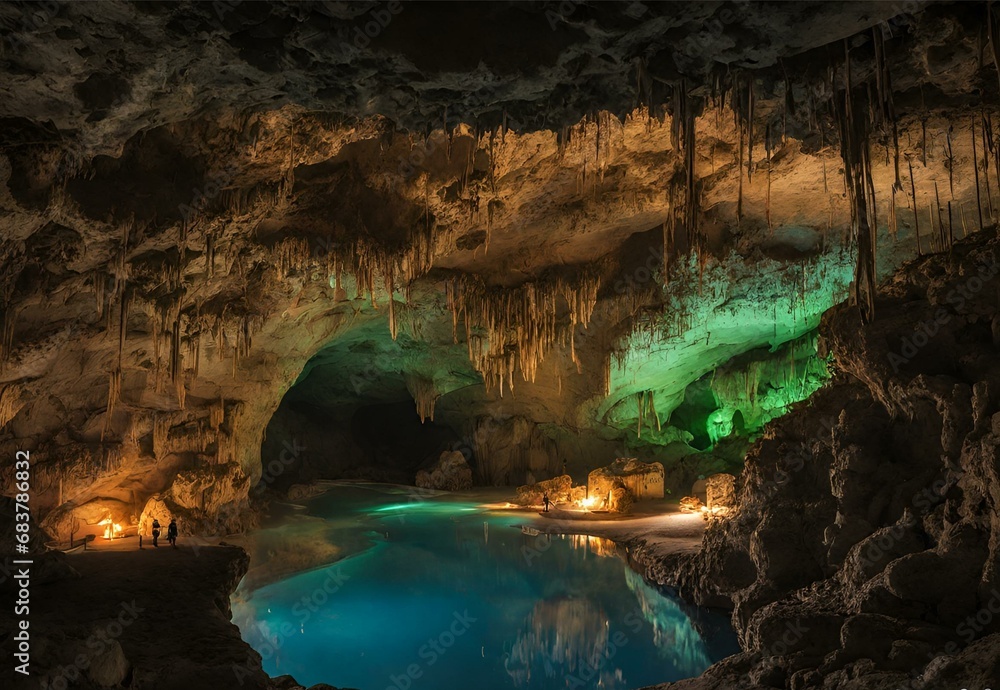 Glowing Grotto: Puerto Rico's Cueva Ventana Limestone Cave Twilight ...