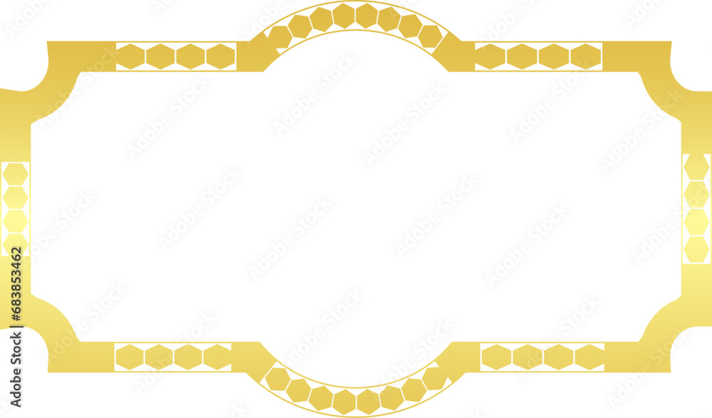 Rectangle shape Polygon Shape horizontal Frame vintage frames Arrows ...