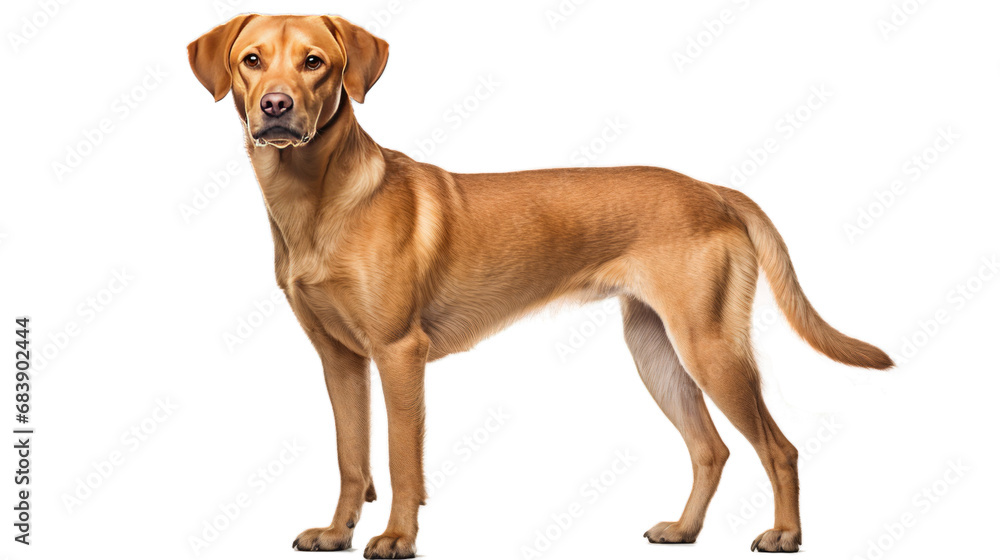Dog dog full body png style isolated on an empty white transparent ...