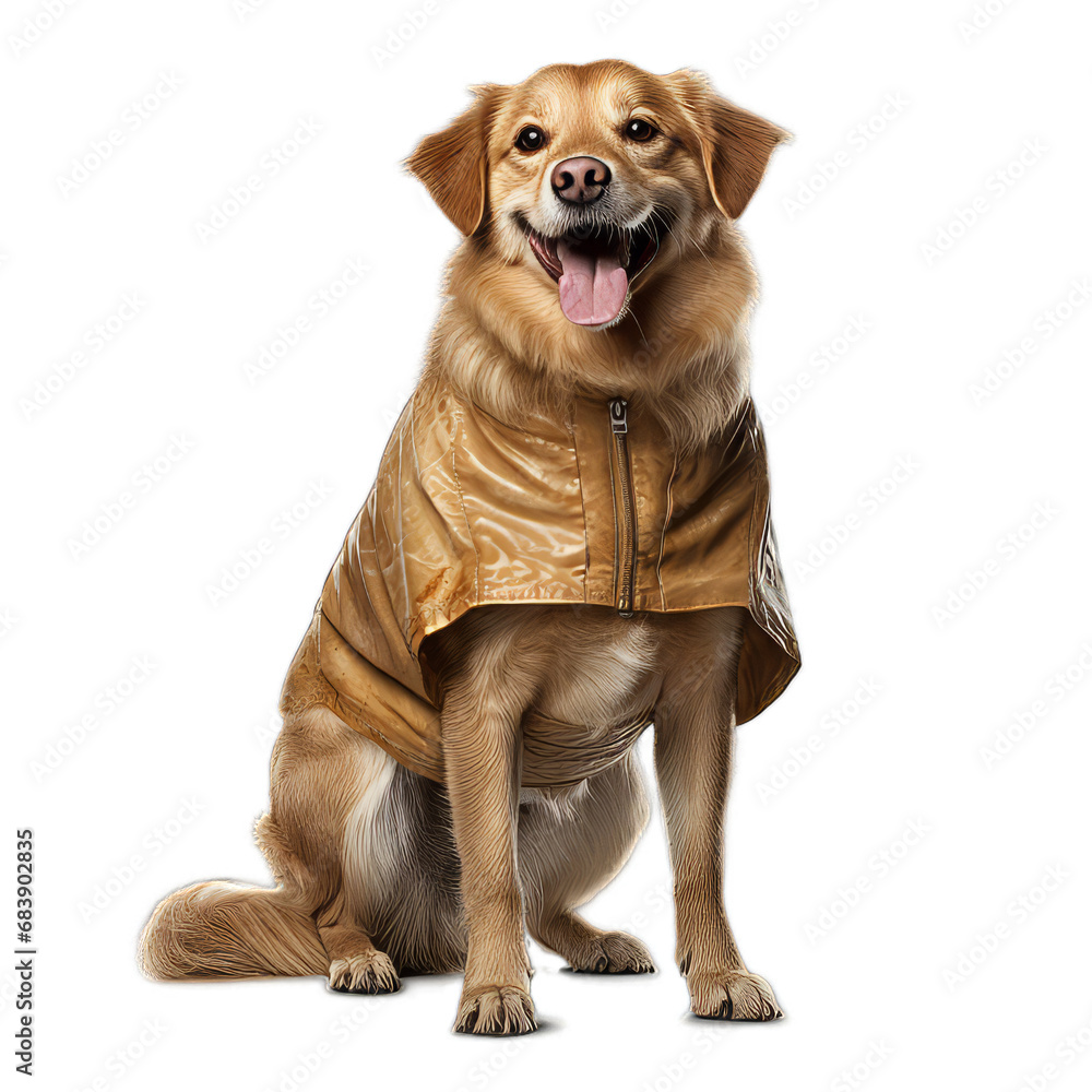 Dog full body png style isolated on an empty white background ...