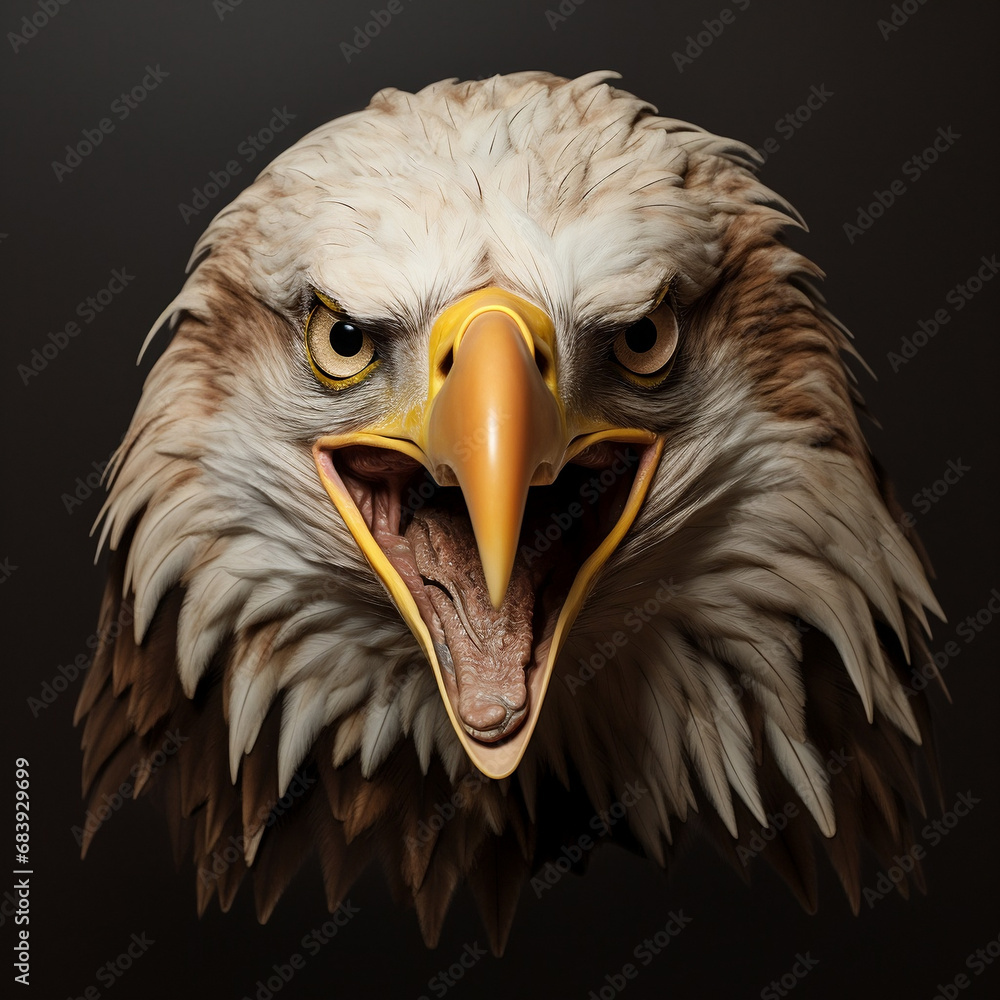 adler, bird, schnabel, tier, portrait, kopf, wild lebende tiere ...