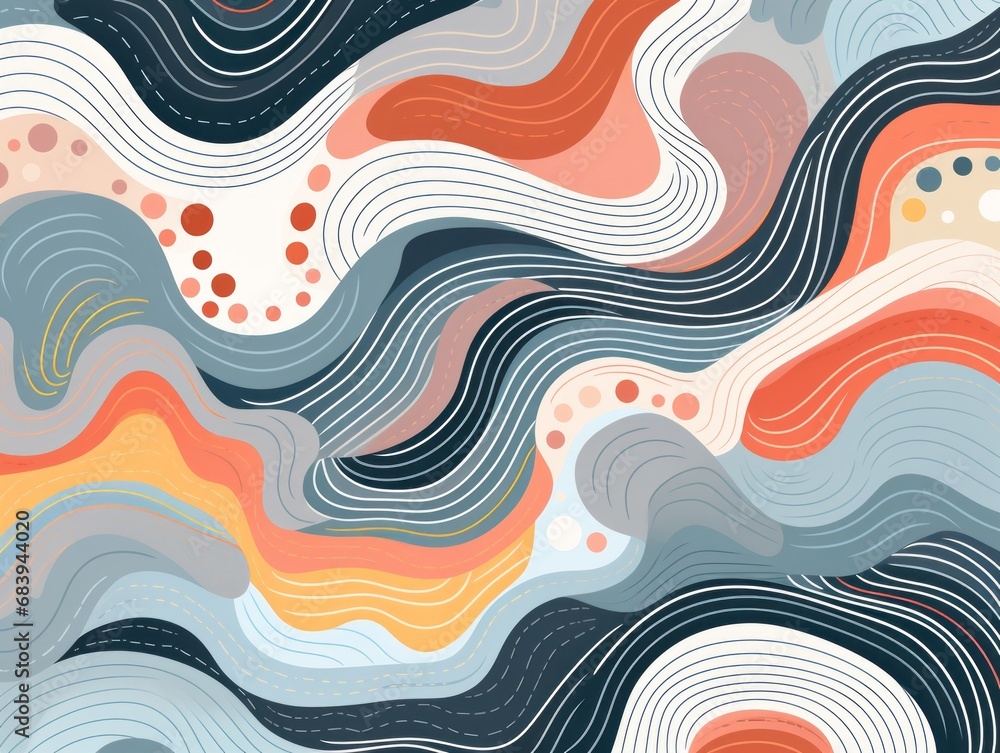 Experience the Magic of Abstract Art: Exploring Line and Shape Patterns ...