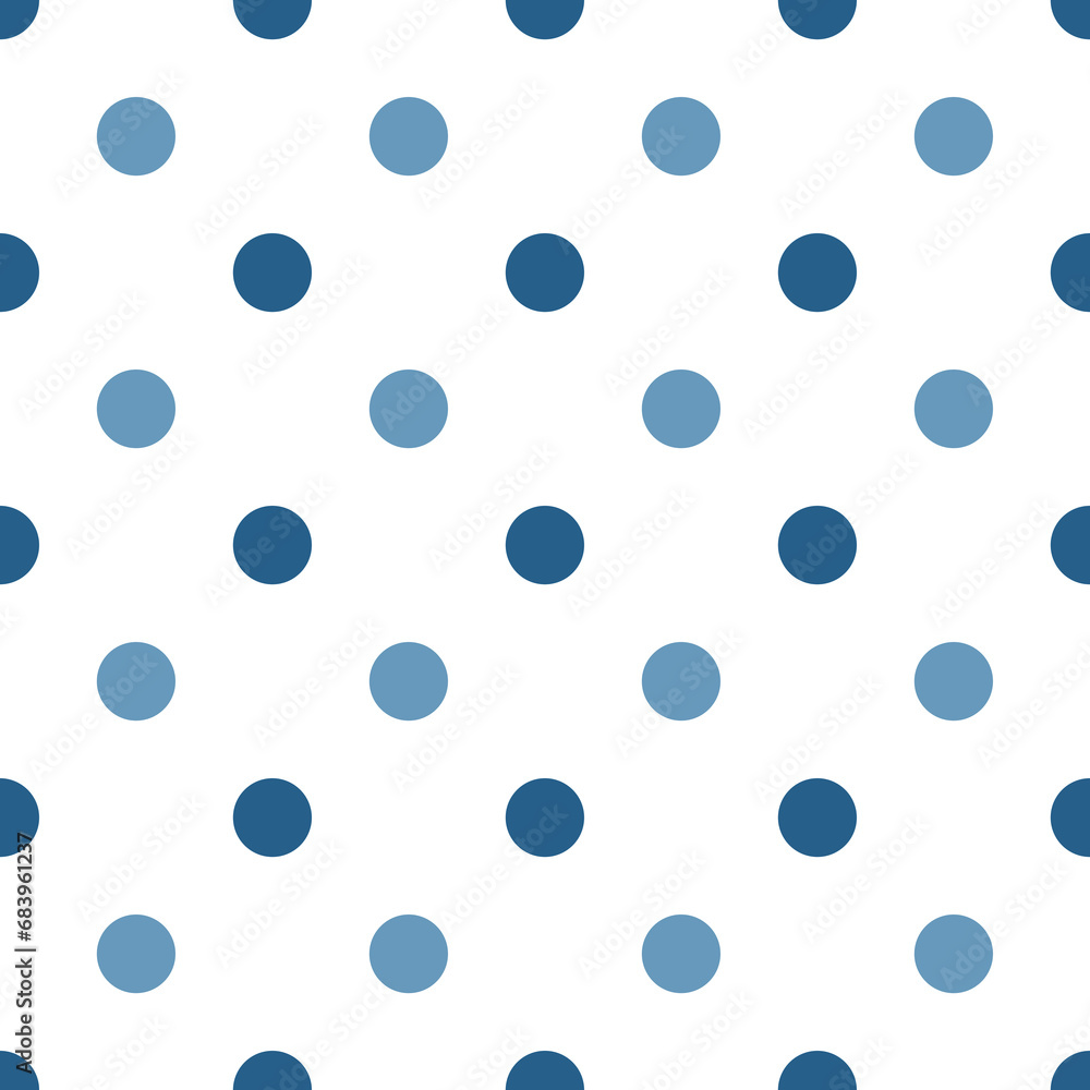 Color Seamless polka dot pattern. Colored repeat dots background for ...
