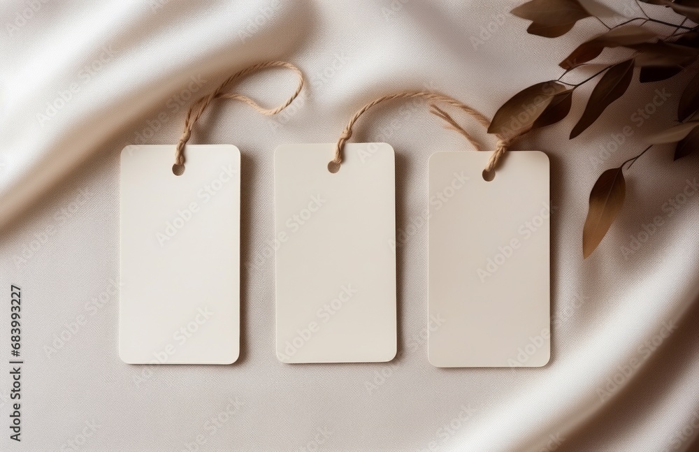 Immaculate Collection: Crisp White Rectangular Tags Set - Add ...