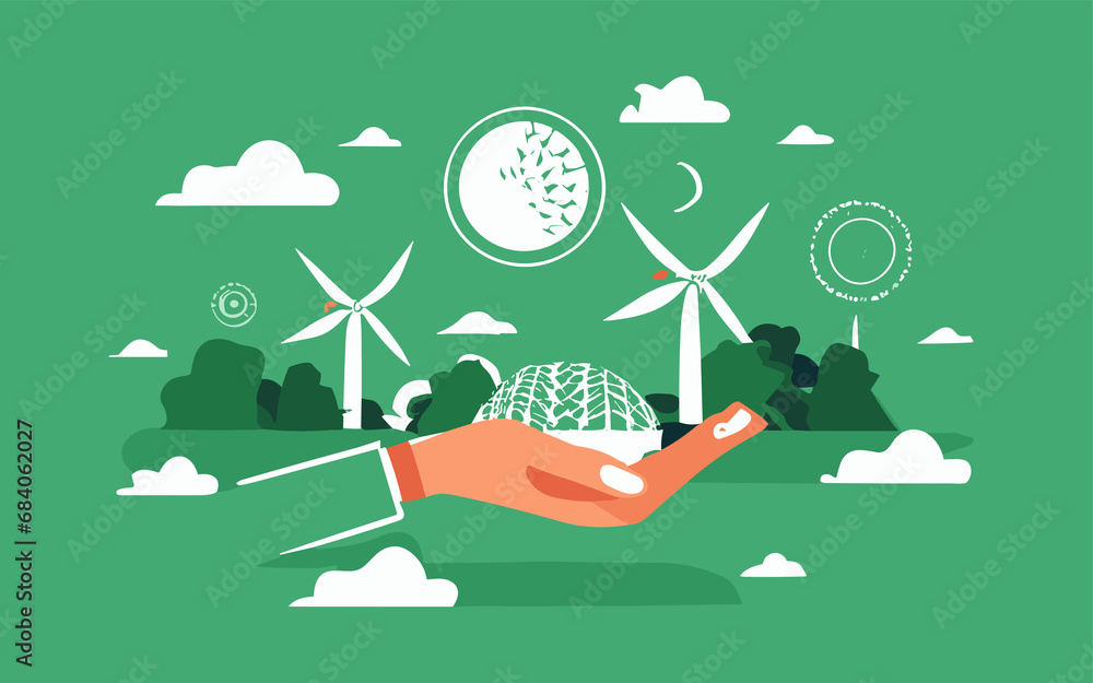 Nature's Symphony Illustrations of a Thriving Earth, from Lush Forests ...