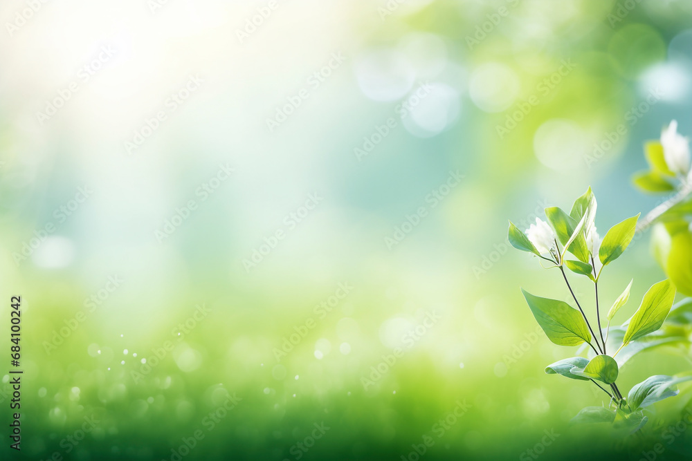 Natural growing grass field. Spring background. Spring and nature background concept, Closeup ...