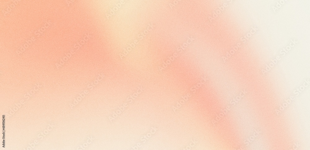 Beige pastel orange grainy gradient background poster backdrop noise ...