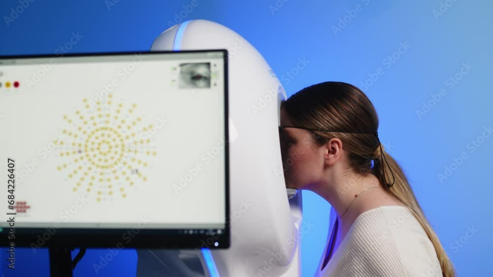 Diagnostics in an ophthalmic clinic with modern technologies ...