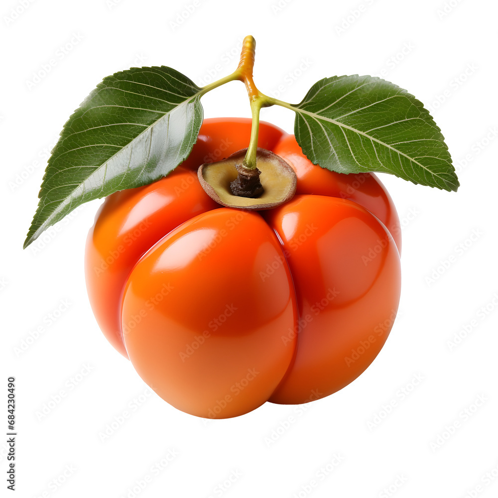 persimmon png. Persimmon fruit isolated png. Persimmon flat lay png ...