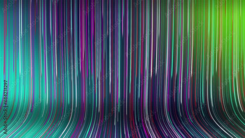 Vidéo Stock Abstract colorful background with bright neon rays and ...