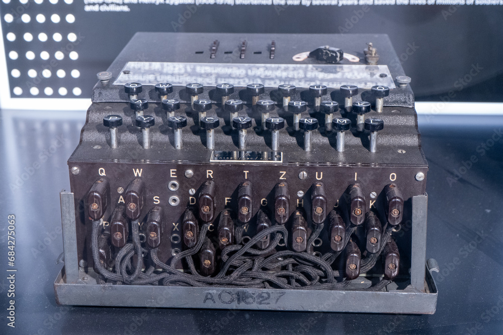 Foto de Enigma Machine. Legendary encryption device Used to decode ...
