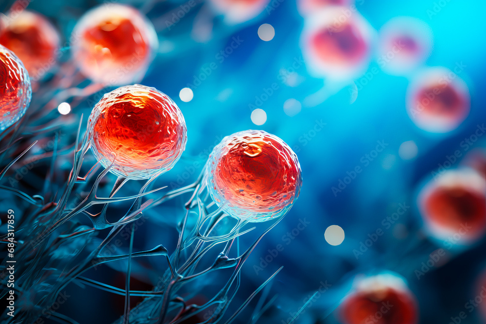 Cellular organisms, circulatory channels, microbial structures. COVID ...