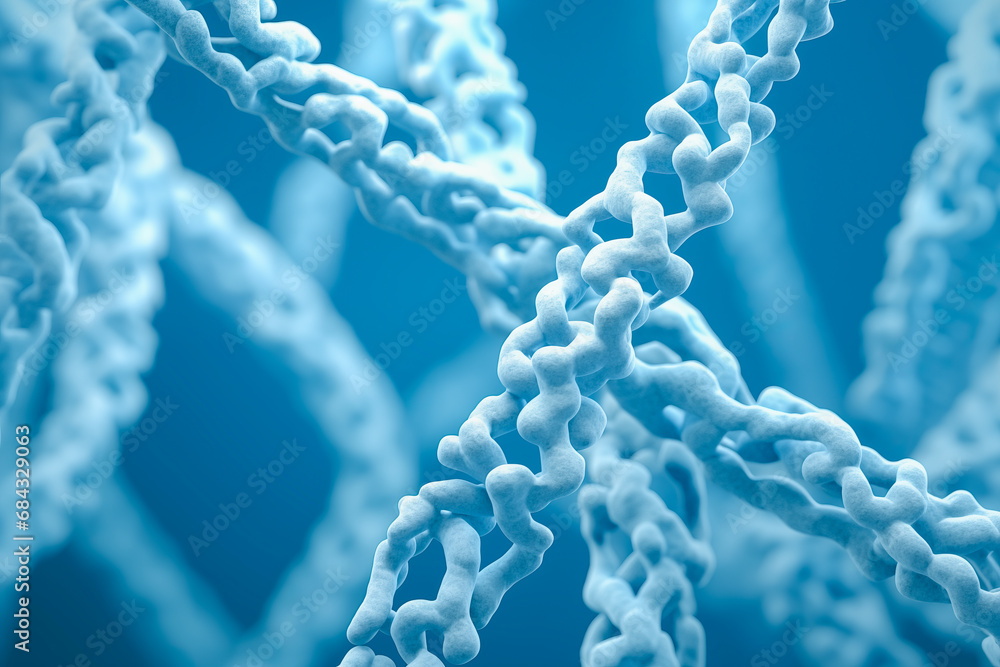 disturbed DNA structure.defects in human DNA. Stock Illustration ...