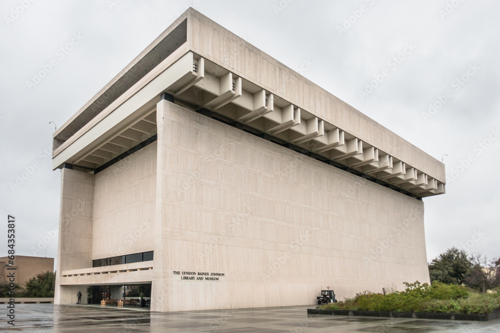 Lyndon Baines Johnson Library and Museum, Austin, Texas, USA: Exterior ...