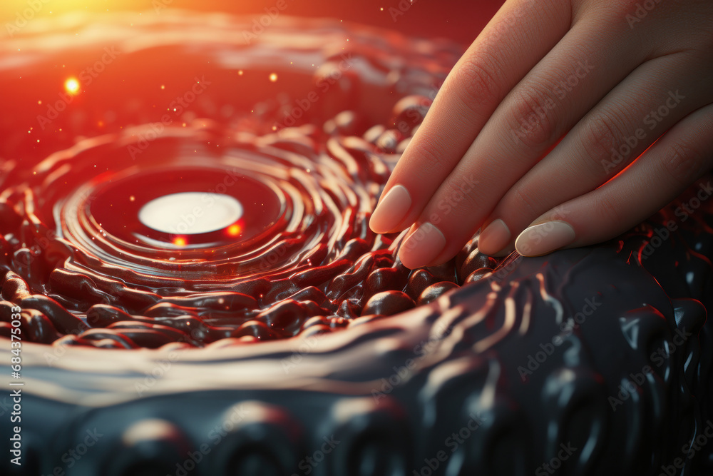 A deep ache in the pelvic region, a common symptom in conditions such ...