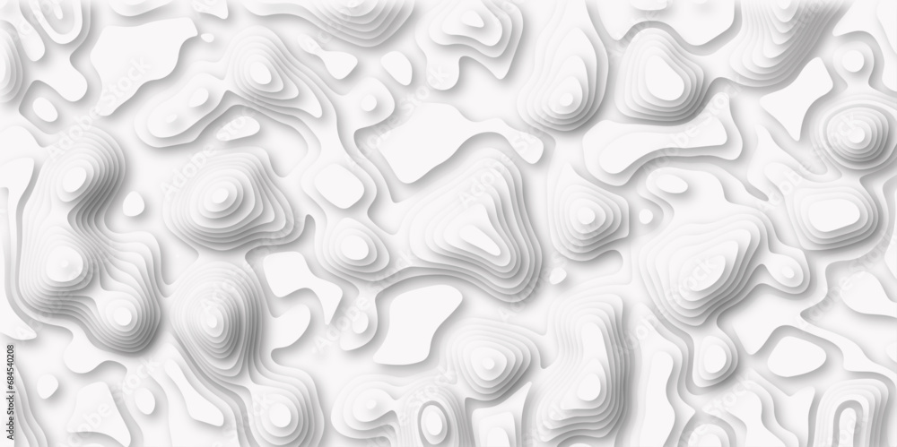 Topographic map in contour line Geography relief. Abstract lines ...