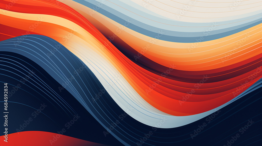 Fond graphique pour conception et création. Arrière-plan coloré. Lignes ...