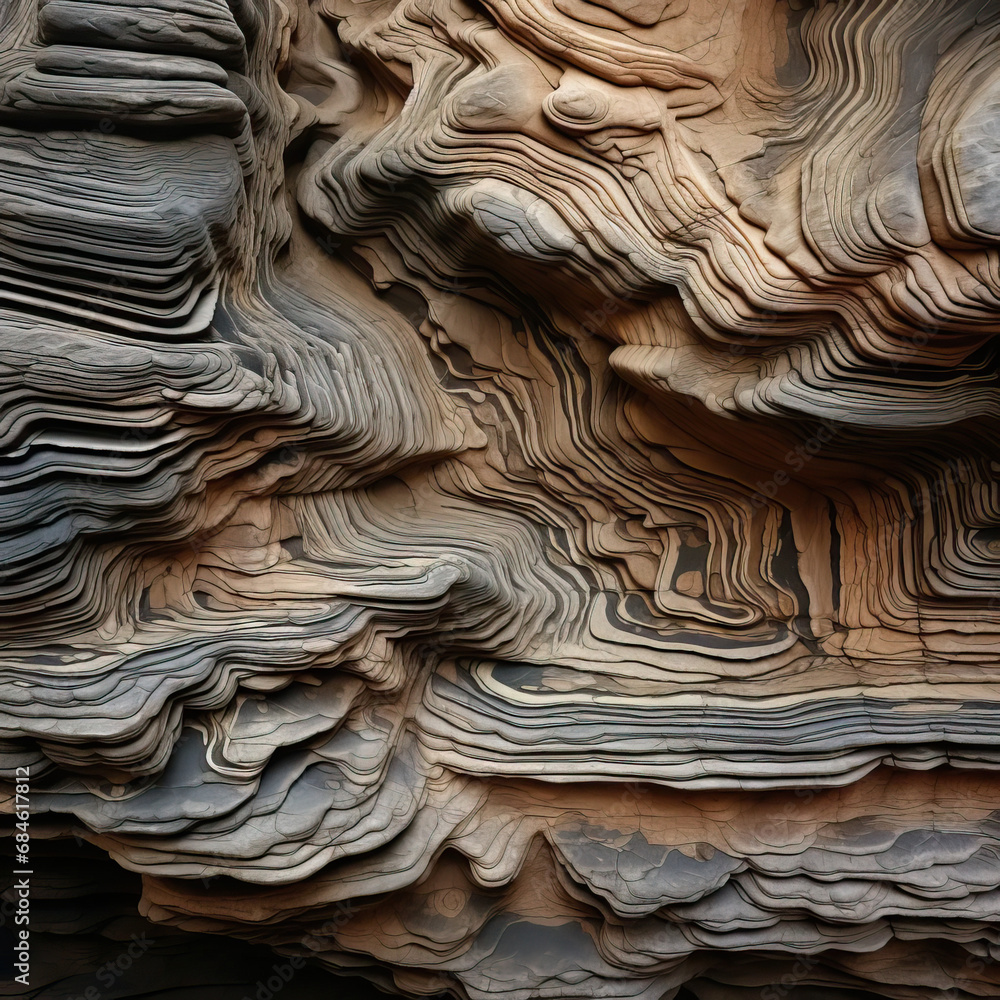 Organic Symphony: Intricacies of Patterns in Rugged Rock Formations ...