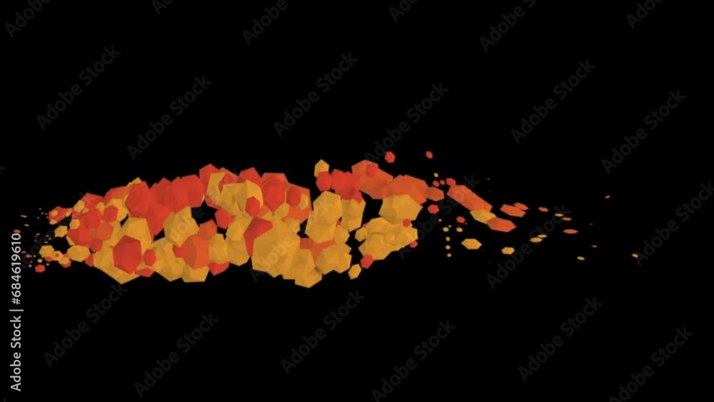 Fire Animated Emoji. Alpha channel, transparent background. 4K ...