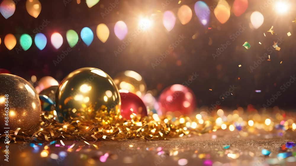 Christmas tree decorations, Happy Birthday background, Happy Birth Day ...