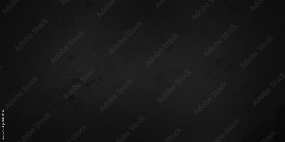 Dark black chalk board and grunge banner background. Education and ...