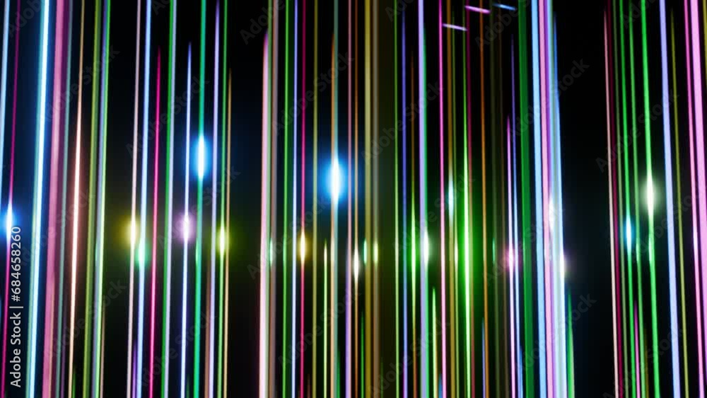 Abstract colorful light Streaks looping background. Colorful abstract ...