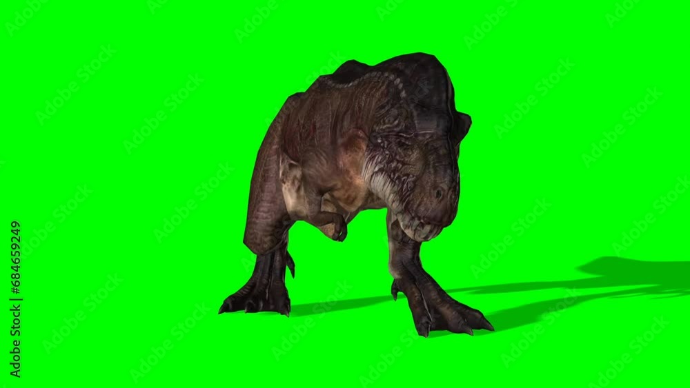 Dinosaur, Tyrannosaurus, chroma key, Dinosaur green screen animation ...