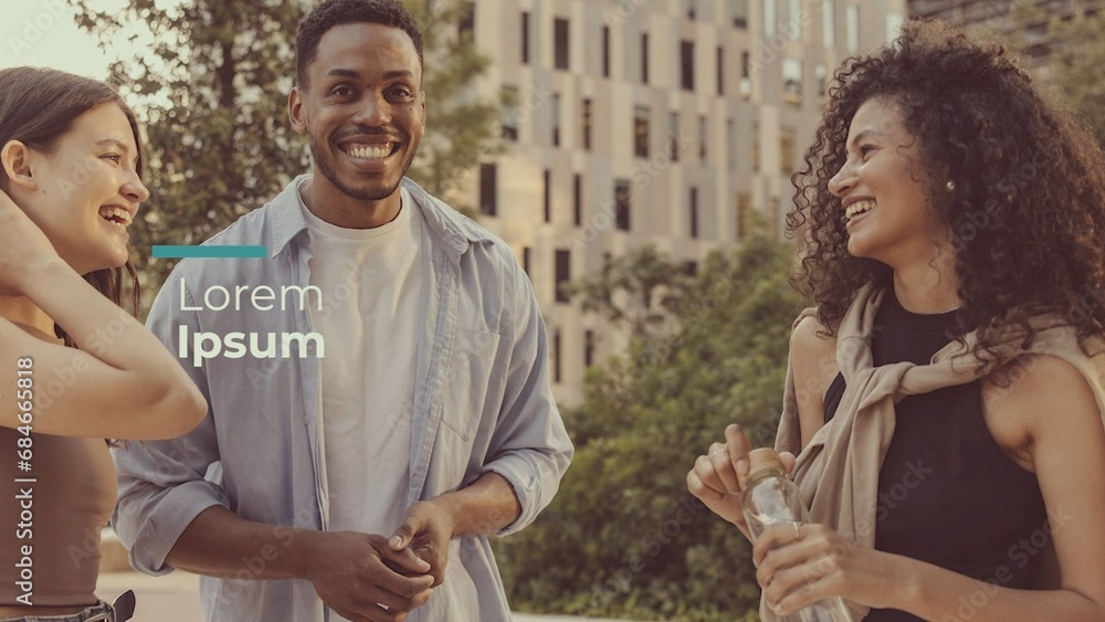 Professional Modern Slideshow Opener Stock Template | Adobe Stock