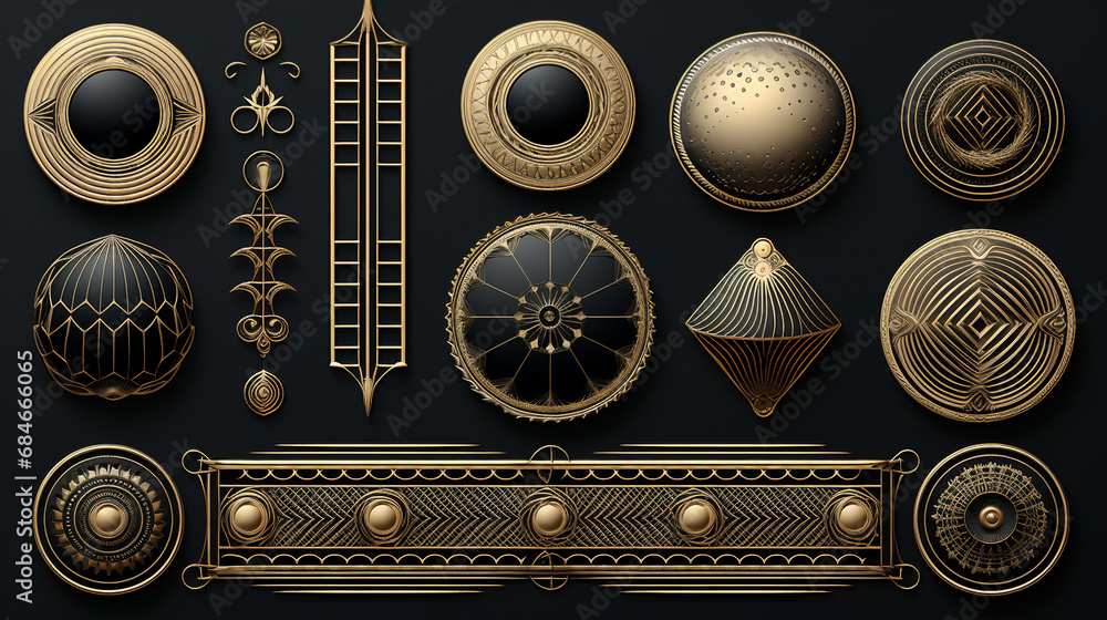 guilloche vector design for intricate security patterns Stock ...