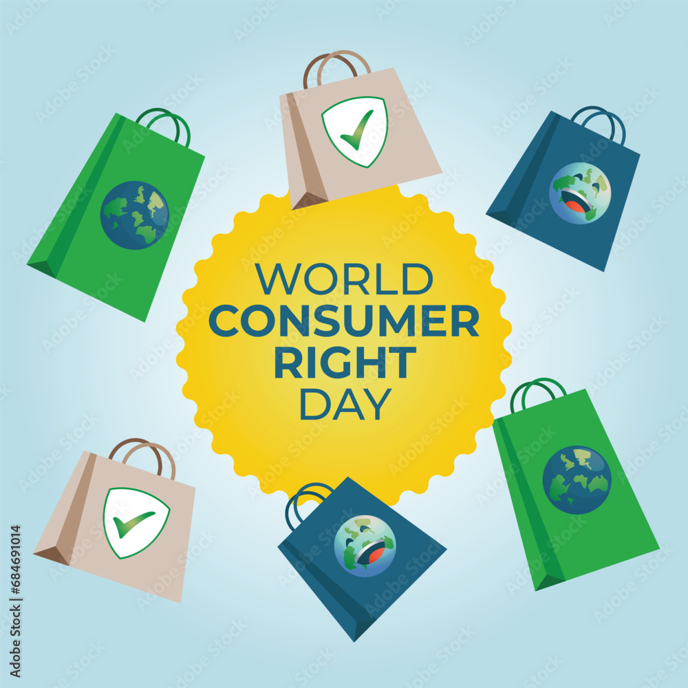 Consumer Rights Day: Vector Design Template for Empowering Visuals ...